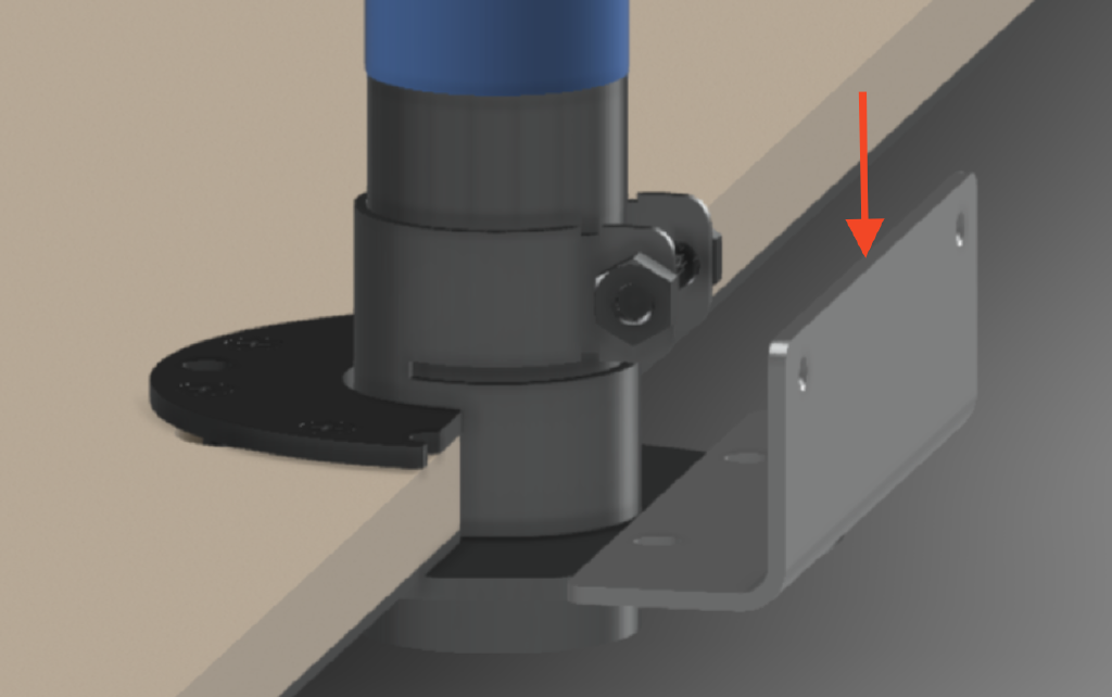 Instock · 53.15 - perimeter straight section safety brackets for safety ...