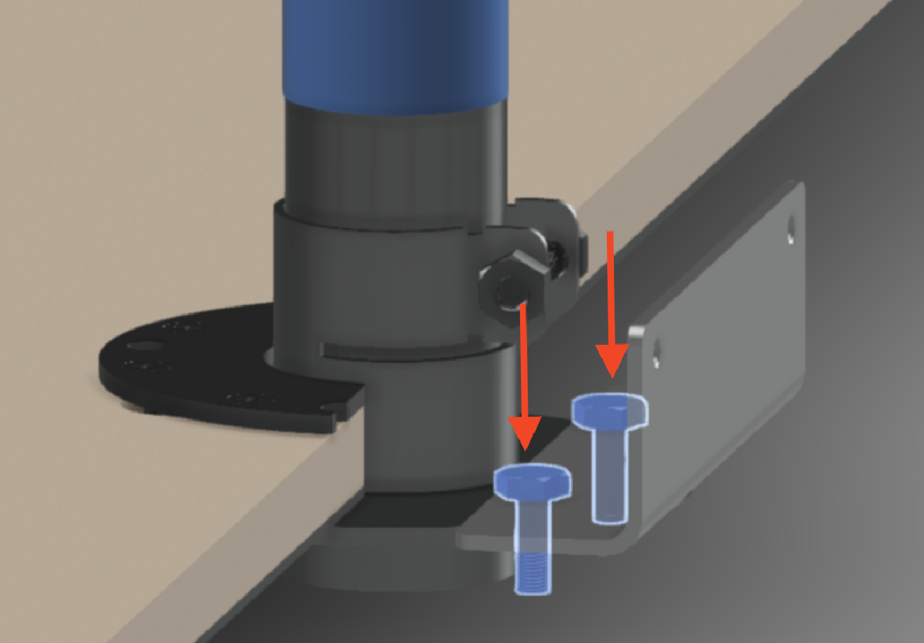 Instock · 53.15 - perimeter straight section safety brackets for safety ...