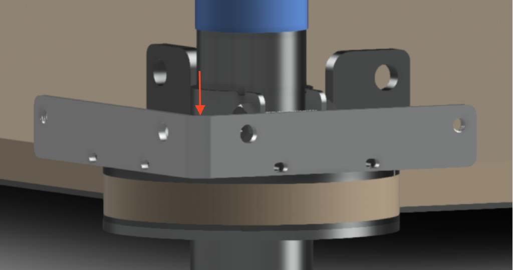 Instock · 53.17 - perimeter corner section safety plates for safety barrier