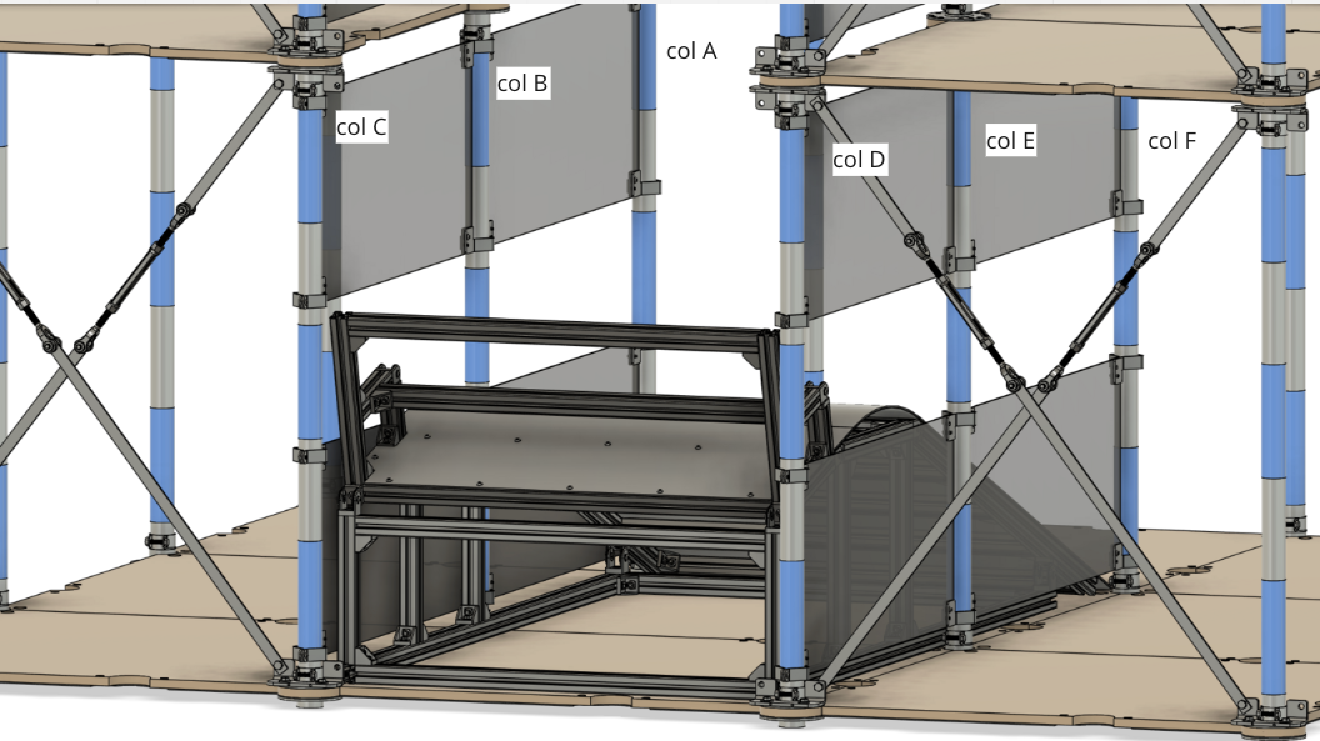 Instock · 53.5 - safety panels for 2-channel workstation