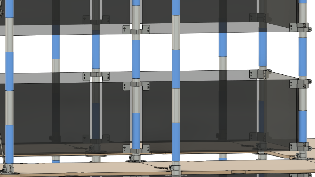 Instock · 53.5 - safety panels for 2-channel workstation