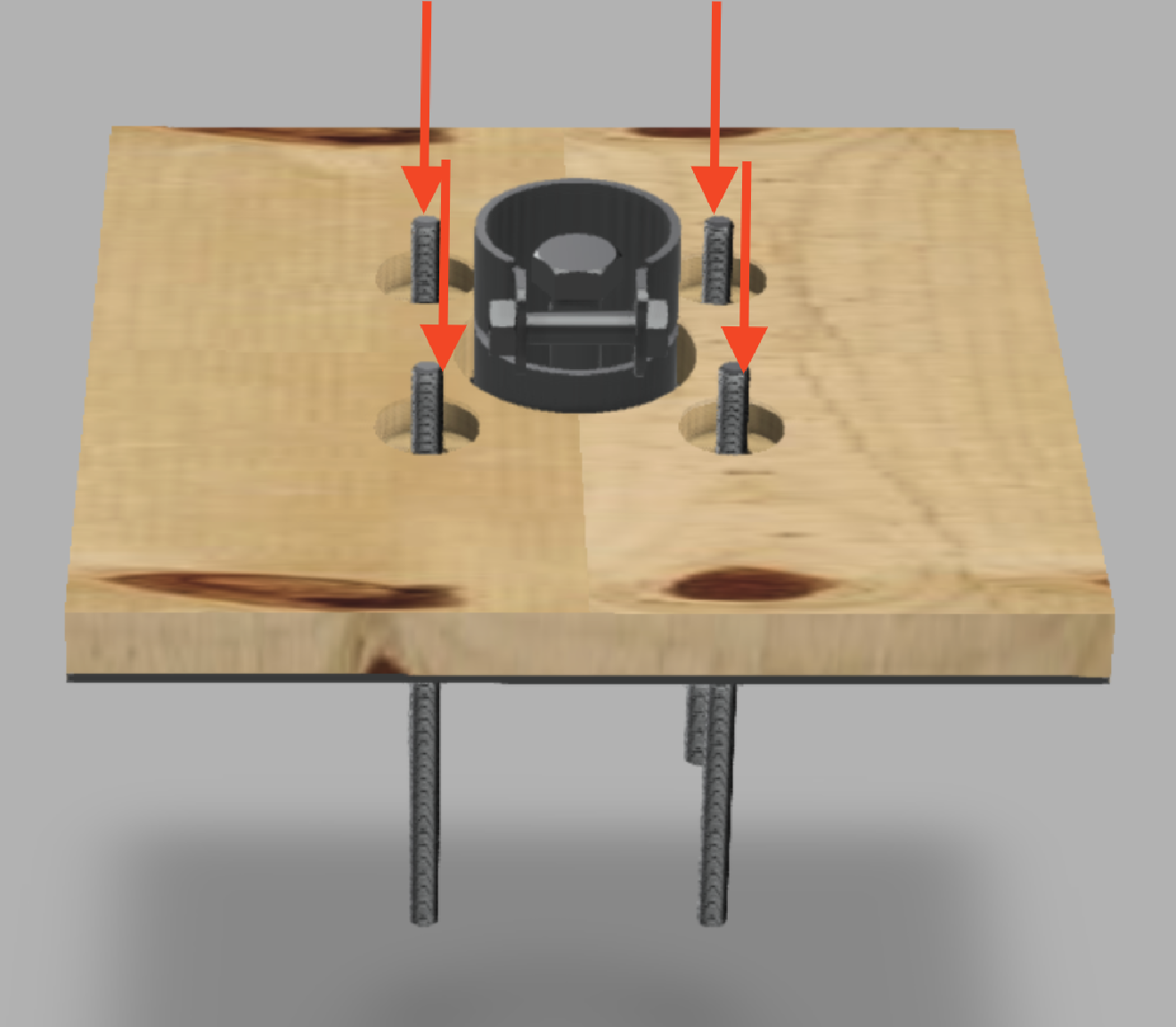 Instock · 53.10 - level 1 internal cross bracing connector