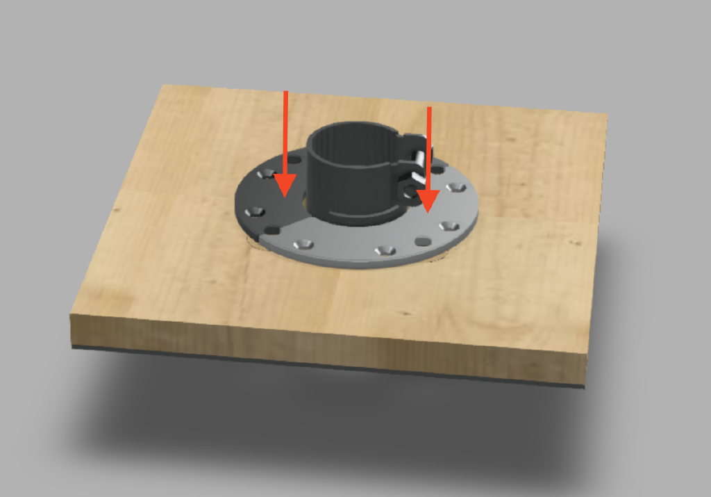 Instock · 53.13 - upper level internal cross bracing connector