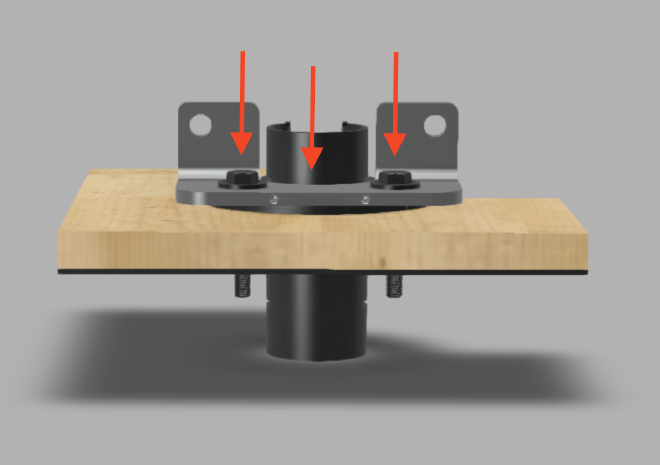 Instock · 53.21 - upper level internal straight bracing connector