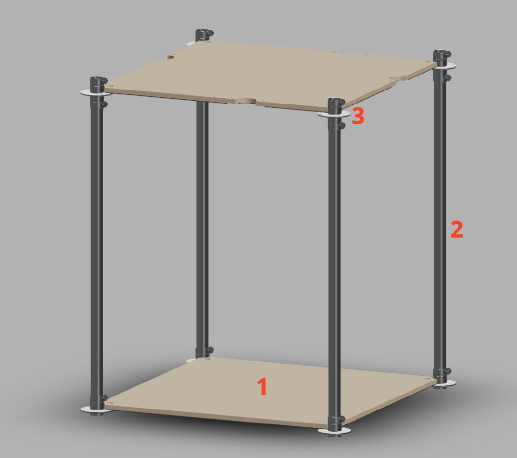 Instock · Grid structural assembly