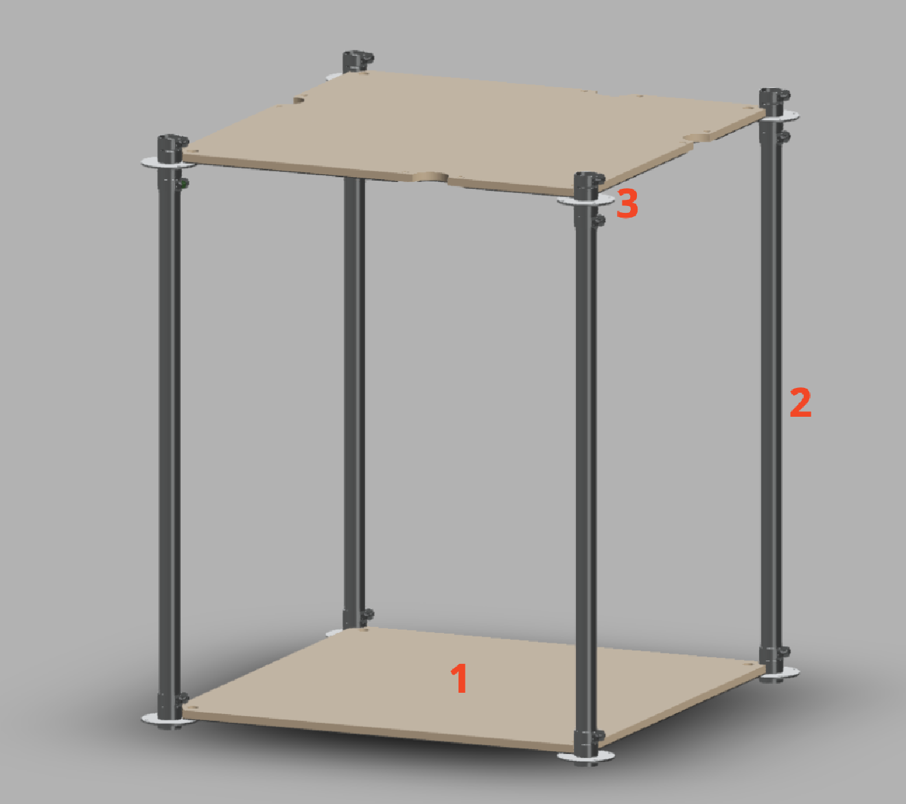 Instock · Grid structural assembly
